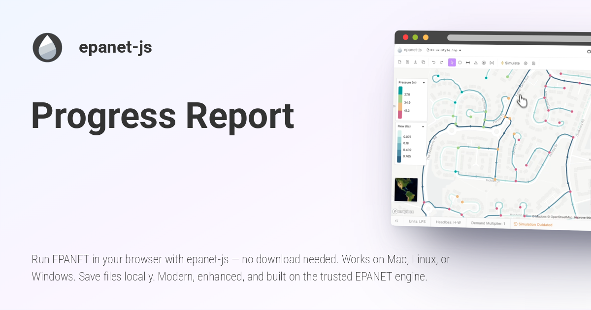 Progress Report - epanet-js