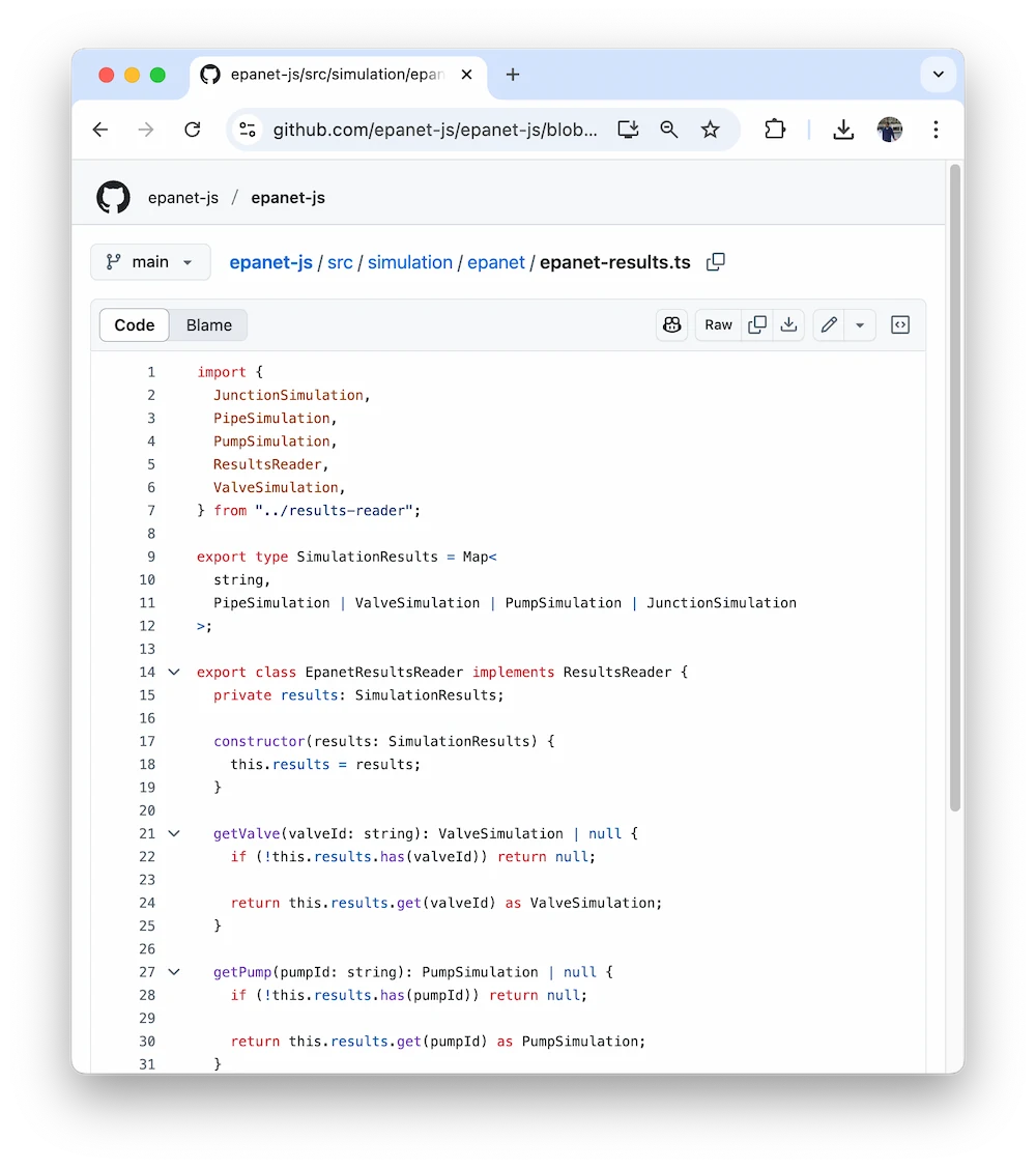 epanet-js: EPANET in your browser — start water modeling now, no download required.